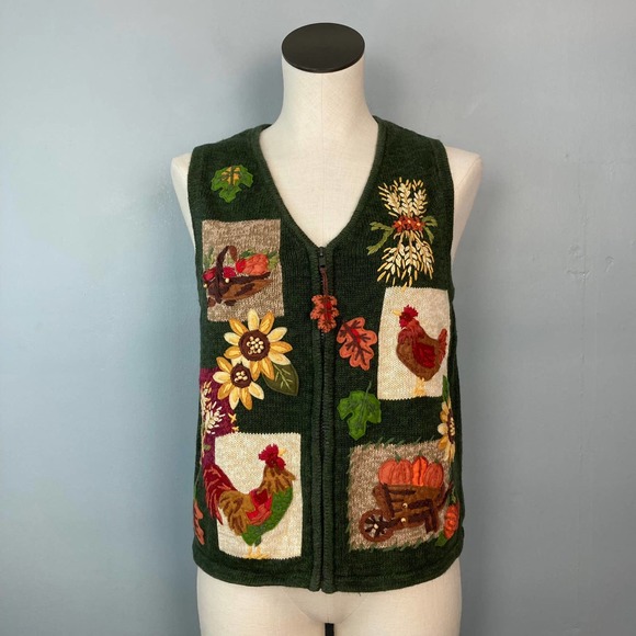 Tiara International | Sweaters | Vintage Tiara Autumn Fall Harvest ...